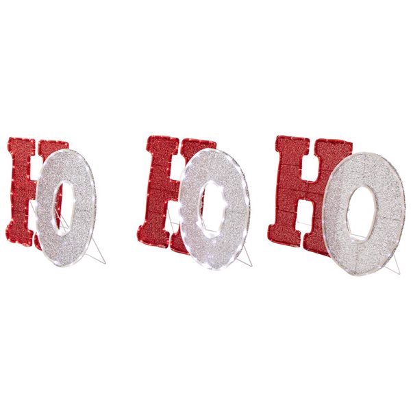 Northlight 16.5-in Freestanding Holiday Signs Front Door Decoration Kit ...