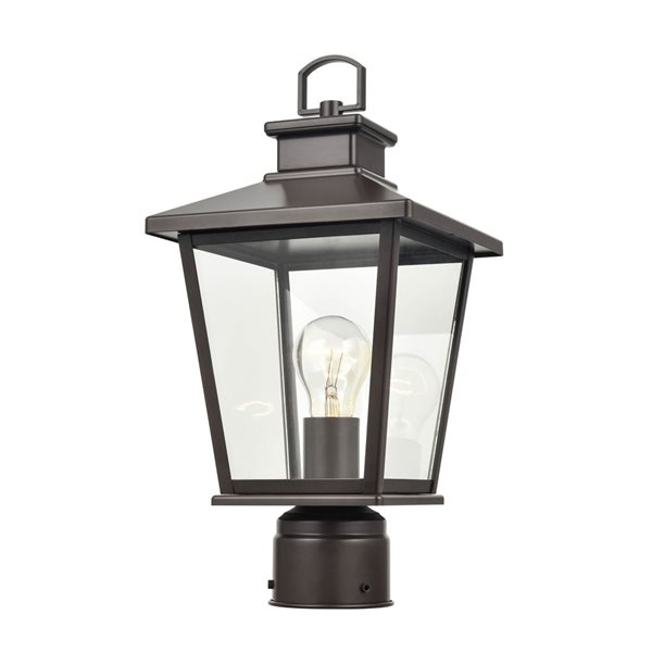 Millennium Lighting Bellmon 15-in Powder Coat Bronze Transitional Light ...