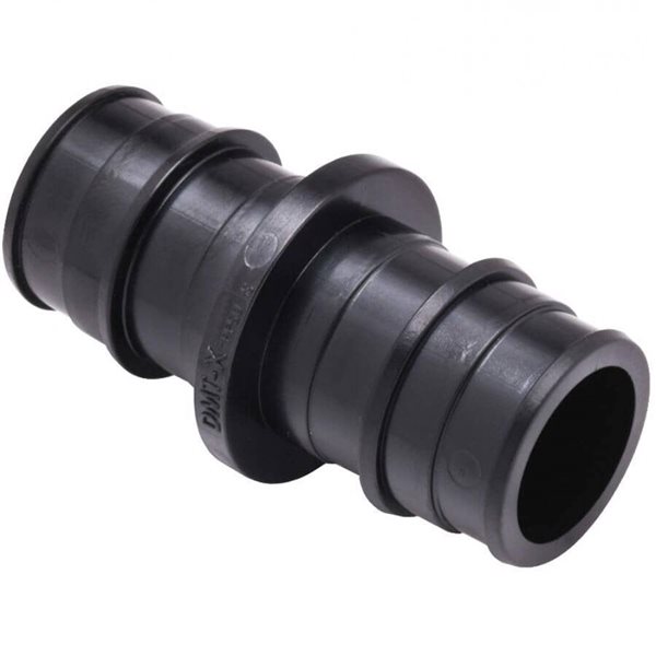 Plumbing N Parts 0.75-in W Black Cold-Expanded Polymer Blend Coupling ...