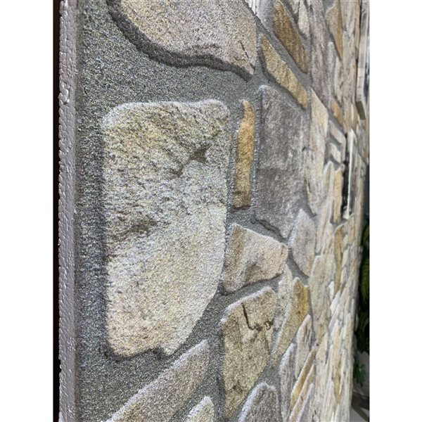 Dundee Deco Grey Gold 3.3 ft X 1.6 ft Styrofoam 3D Wall Panels Multiple ...