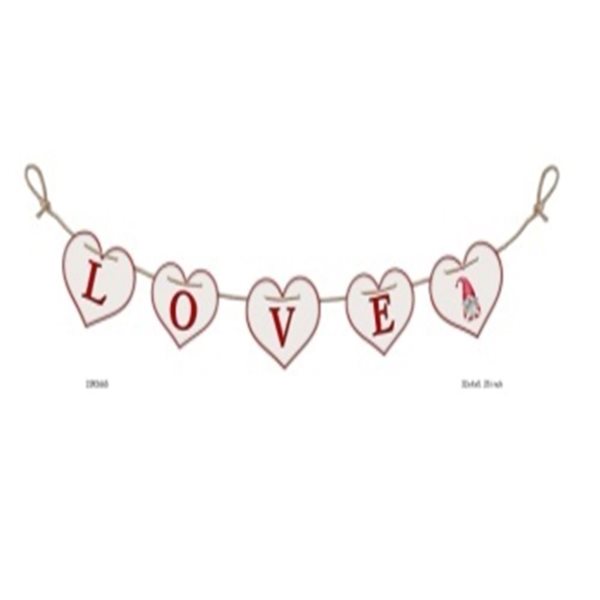 Northlight 32 W x 4-in H Valentine's Day Banner with Love word 35747139 ...