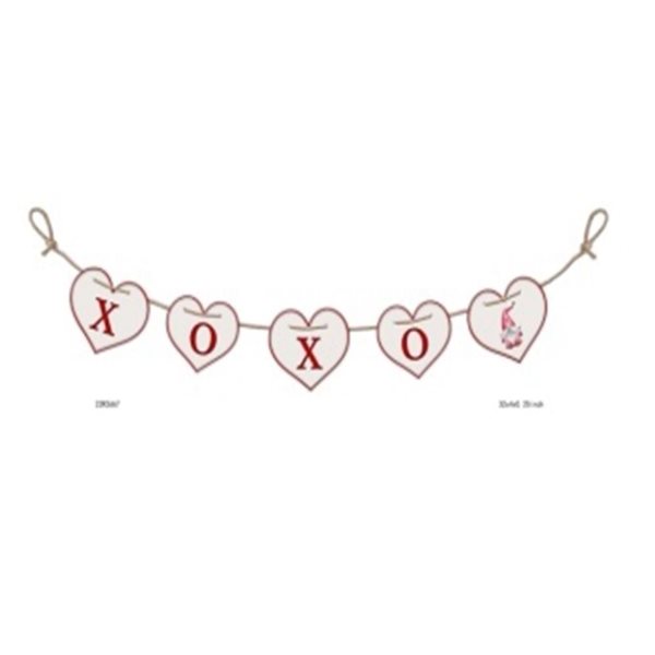 Northlight 32 W x 4-in H Valentine's Day XOXO Plastic Banner 35747140 ...