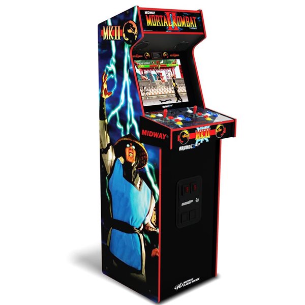 Arcade1UP Mortal Kombat II Deluxe Edition Freestanding Arcade Machine ...