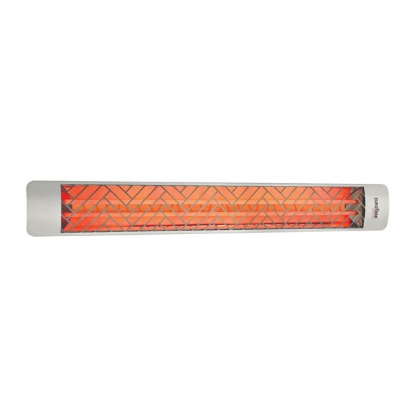 Eurofase Heating Chevron Stainless Steel 6000W 277 V Electric Infrared ...