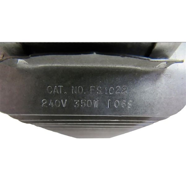 CALORITECH™ Caloritech FS Series 120 V 500 W Finned Strip Heater ...