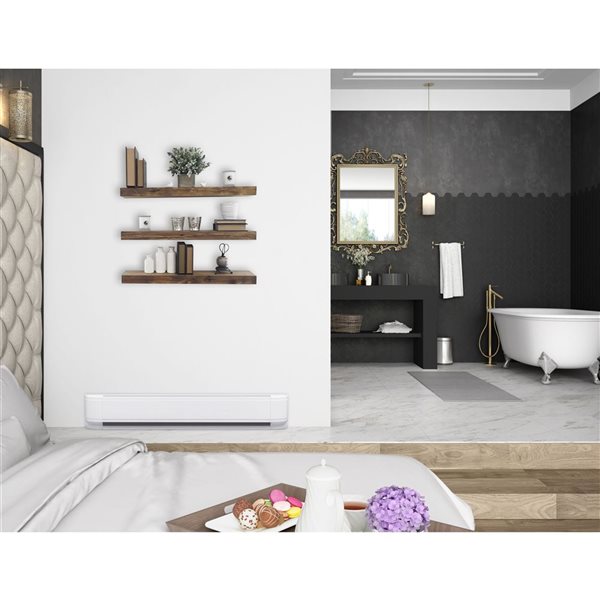 Dimplex 60-in 240/208 V 2500/1875 W Linear Convector Baseboard Heater ...