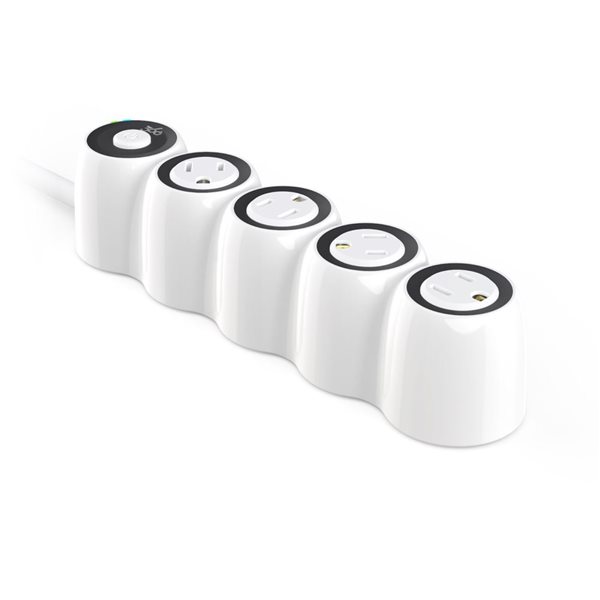 360 Electrical PowerCurve 2nd Generation 4-Outlet Rotating Surge Strip ...