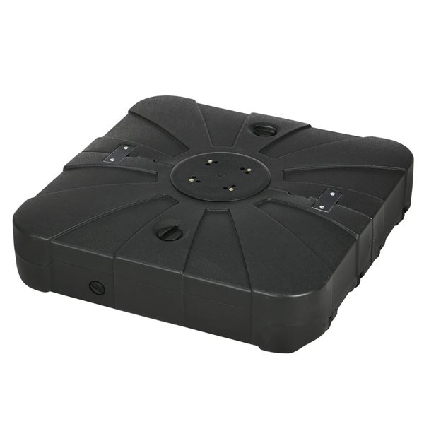 Outsunny Offset Umbrella Sand or Water Filled Base Weight 84D-225V00BK ...