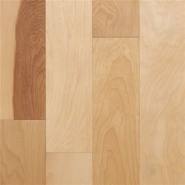 Duro Design 72-in x 5.67-in Engineered Flooring Standard Natural Birch ...