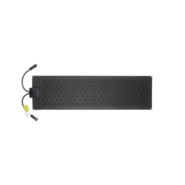 HOTstars 38-in x 11-in Black Outdoor Heated Single Stair Snow Melting ...