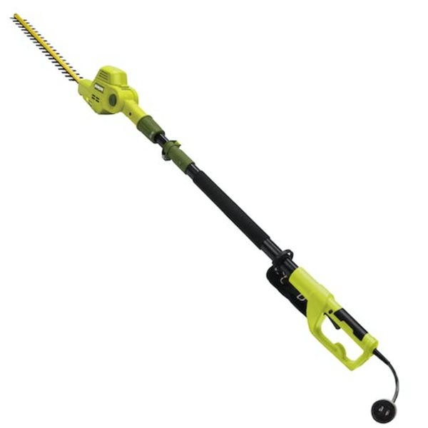 Sun Joe 4-Amp 21-in Multi-Angle Telescoping Pole Hedge Trimmer SJH902E ...