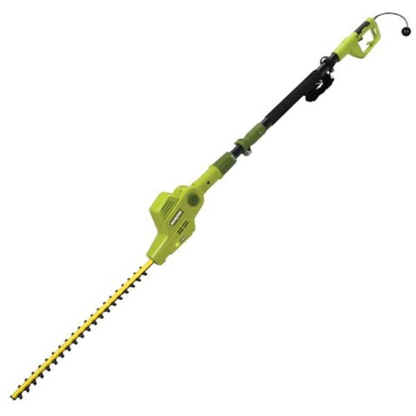 Sun Joe 4-Amp 21-in Multi-Angle Telescoping Pole Hedge Trimmer SJH902E ...