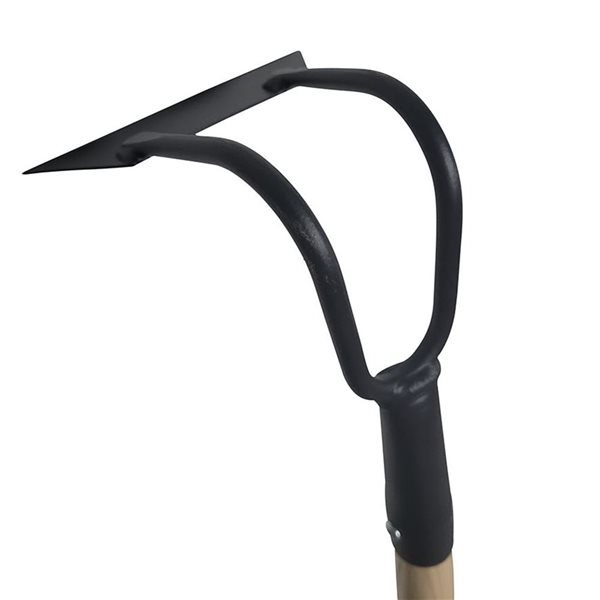 FARM-TUFF Steel Dutch Garden Hoe - 48-in Long Handle - Black GT1523 | RONA
