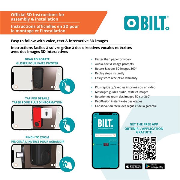 Alfred DB2S Smart RFID Satin Nickel 1-Cylinder Deadbolt Lock with Key ...