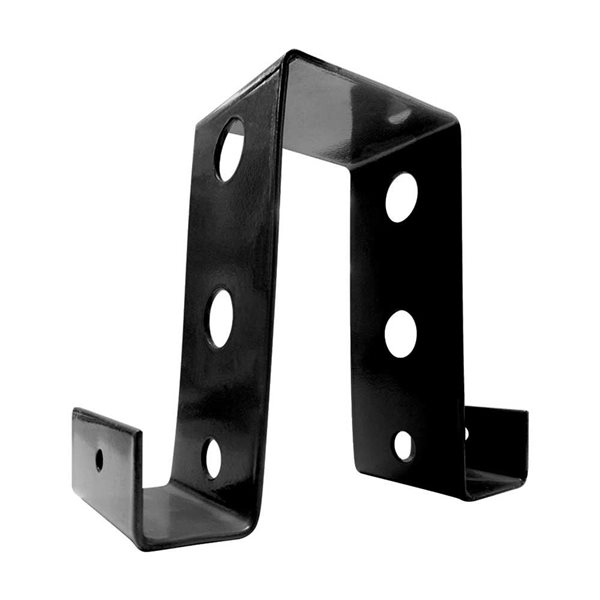 Pylex Suplak 44 6-Pack Black Powder Coated Steel Deck Bracket 12100-6 ...