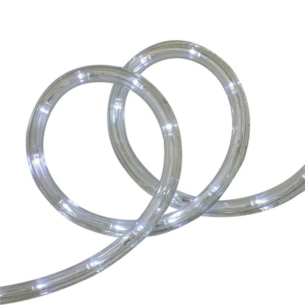 Hofert 18-ft Clear Wire LED White Twinkle Christmas Rope Lights ...