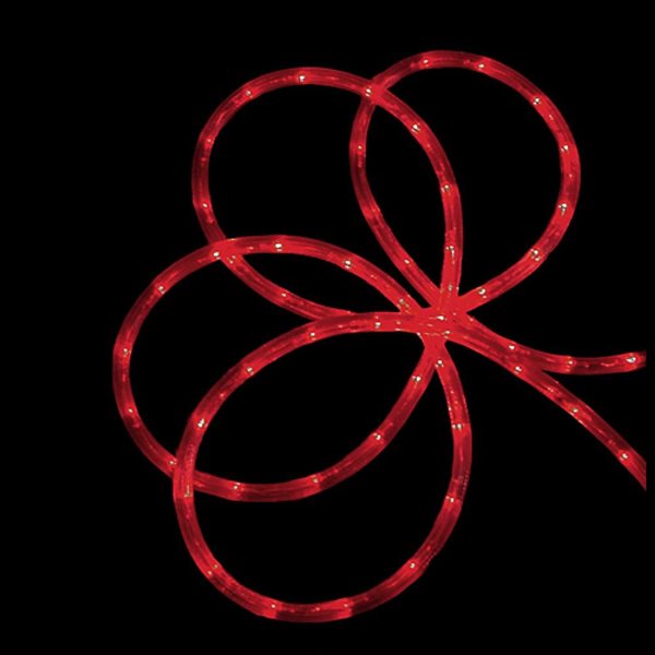 Northlight 24-ft Red LED Commercial Grade Christmas Rope Lights ...