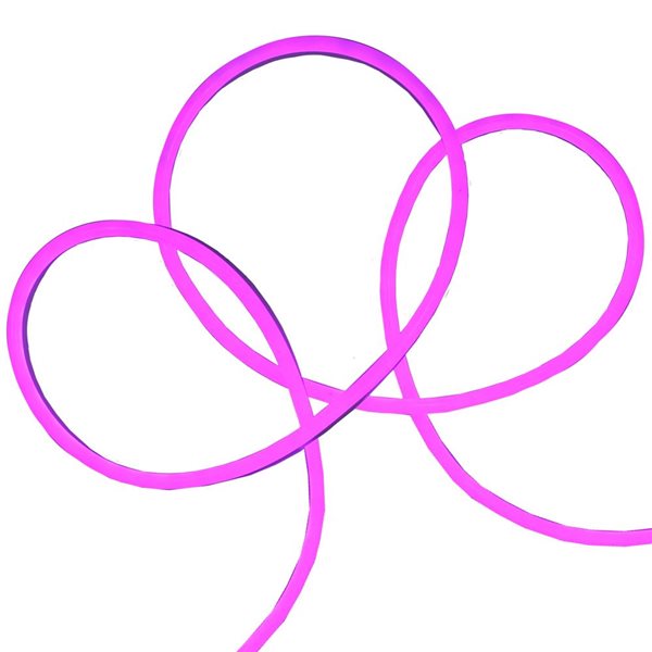 Northlight 18-ft Purple Neon Style LED Commercial Grade Christmas Rope ...