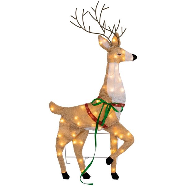 Northlight 33-in FreestandingLED Lighted Deer 35762675 | RONA
