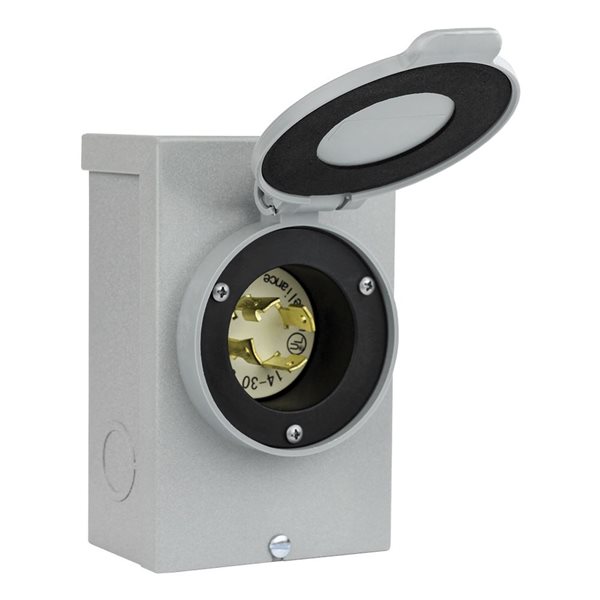 RELIANCE CONTROLS Reliance 30-Amp Power Inlet Box PB30 | RONA