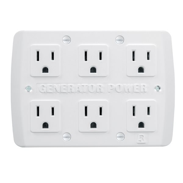 Reliance Controls Portable Generator Through-The-Wall Kit WKPBN30 | RONA