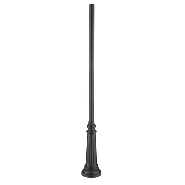Z-Lite Outdoor 96.5-in Matte Black Post 511POST-BK | RONA
