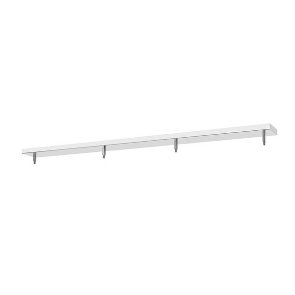 Z-Lite Multi Point Canopy 4-Light Ceiling Plate - Chrome CP5404-CH | RONA