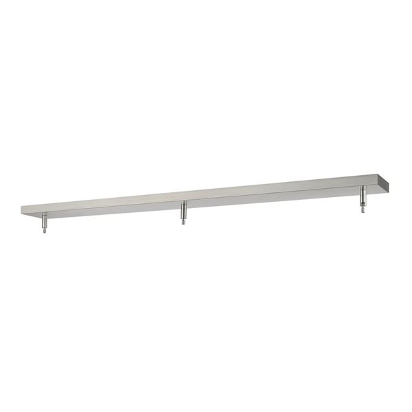 Z-Lite Multi Point Canopy 3-Light Ceiling Plate - Brushed Nickel CP4403 ...