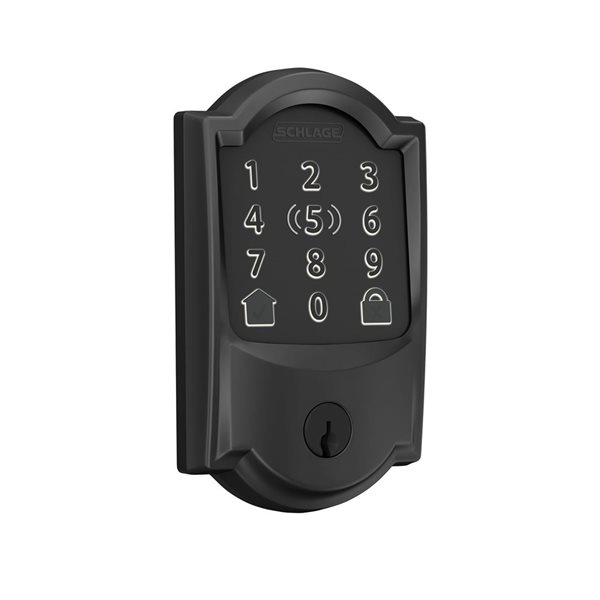 Schlage Encode Plus Electronic Smart lock Wifi Deadbolt Camelot with ...