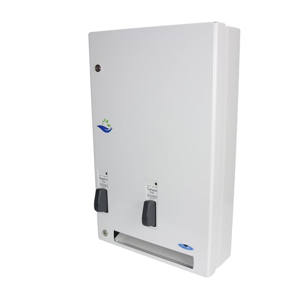 FROST Retail Dispenser of Free Tampon and Sanitary Napkins with Push ...