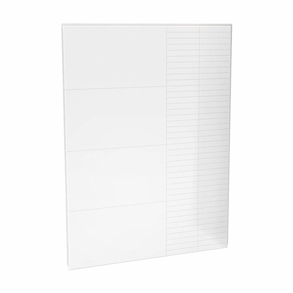 Mur arrière Maax Utile 60 po Blanc Bora en composite | RONA