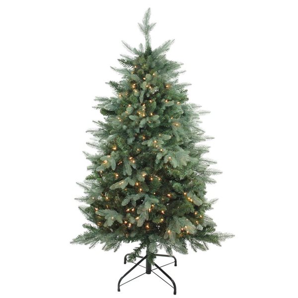 Northlight Real Touch 4.5-ft Pre-Lit Medium Washington Frasier Fir ...