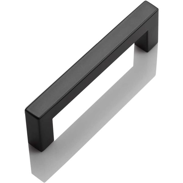 Plumbing N Parts 4.5-in W Matte Black Stainless Steel Rectangle Shape ...