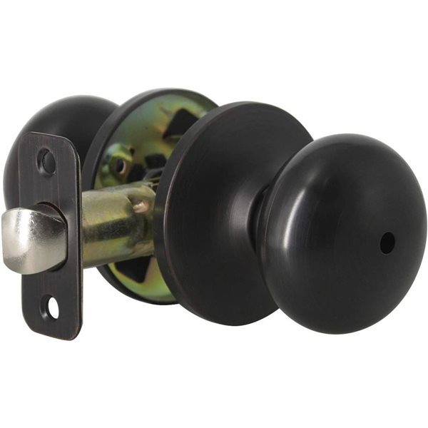 Plumbing N Parts 2.56-in W Oil-Rubbed Bronze Round Shape Lockable Door ...