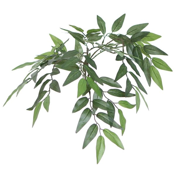 Vickerman 6-ft Artificial Green Smilax Executive Tree in Brown Round ...