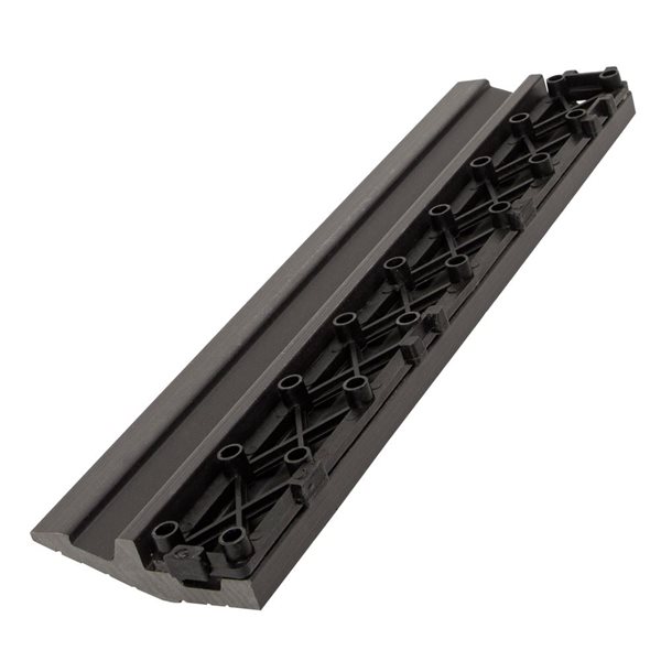 Everhome 3 x 12-in Ash Composite Deck Tile Edge Trim 4/Pack RNDTP0032 ...