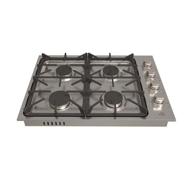 CASAINC 30-in 4-Burner Stainless Steel Gas Cooktop CACT8530 | RONA