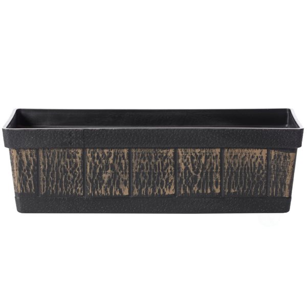 Gardenised Outdoor and Indoor Rectangle Trough Plastic Planter Box ...