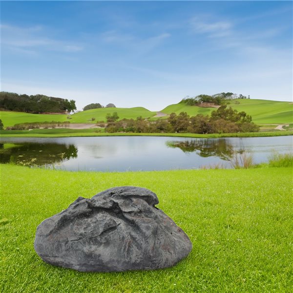 Gardenised Outdoor Natural Artificial Lightweight Light Faux Rock Decor ...