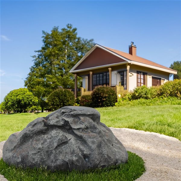 Gardenised Outdoor Natural Artificial Lightweight Light Faux Rock Decor ...