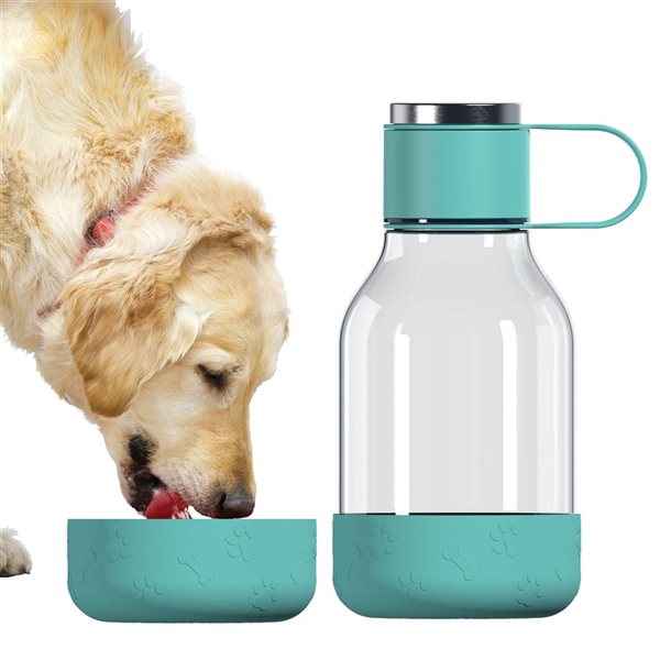 Asobu 50-oz. Tritan Dog Bowl Water Bottle -Teal TWB20-TEAL | RONA