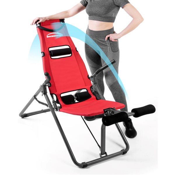 Backlounge Red Inversion Therapy Bench BCKLNG | RONA