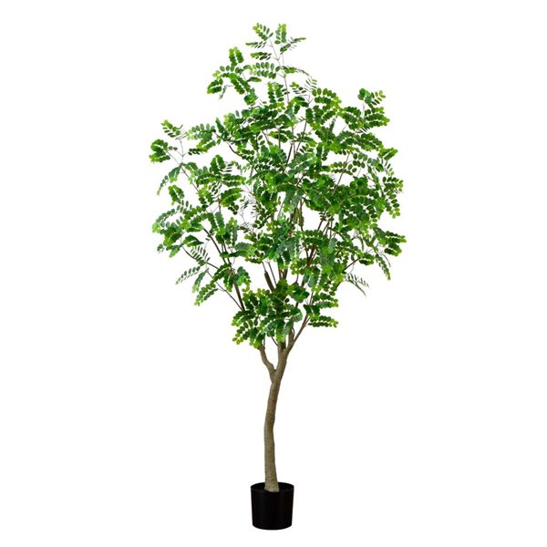 Nearly Natural 7-ft Green Artificial Greco Citrus Tree T4650 | RONA