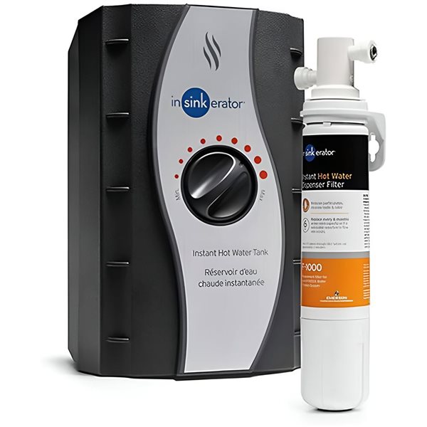 Insinkerator Instant Hot Water Tank with Filtration System HWT-F1000S ...