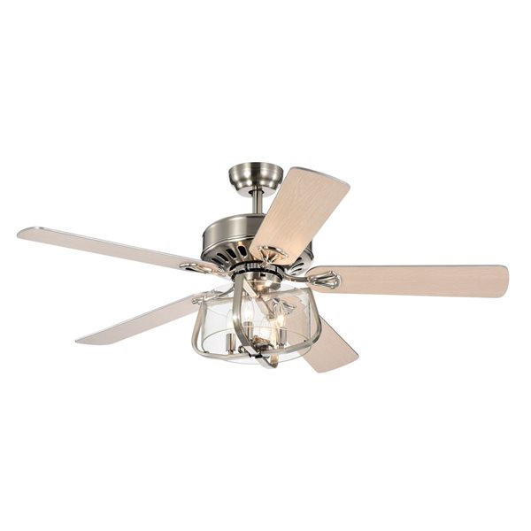 HOME ACCESSORIES INC Home Accessories Copper Grove Vinyen 52-in 5-Blade ...