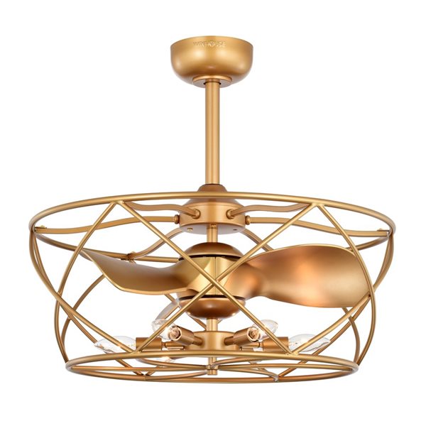 HOME ACCESSORIES INC Home Accessories Femi 26-in 3-Blade 6-Light Satin ...