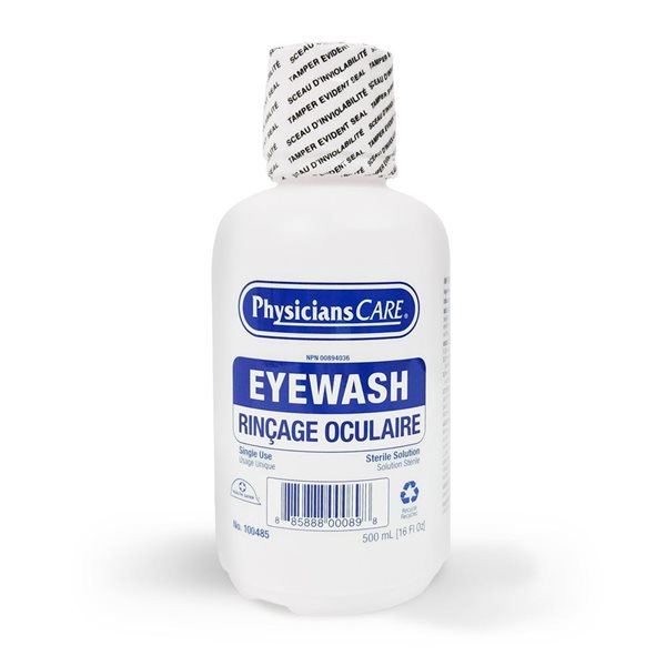 Physicians Care Eyewash Solution 500 ml (16 oz) Bottle - 2/Pack 100485 ...