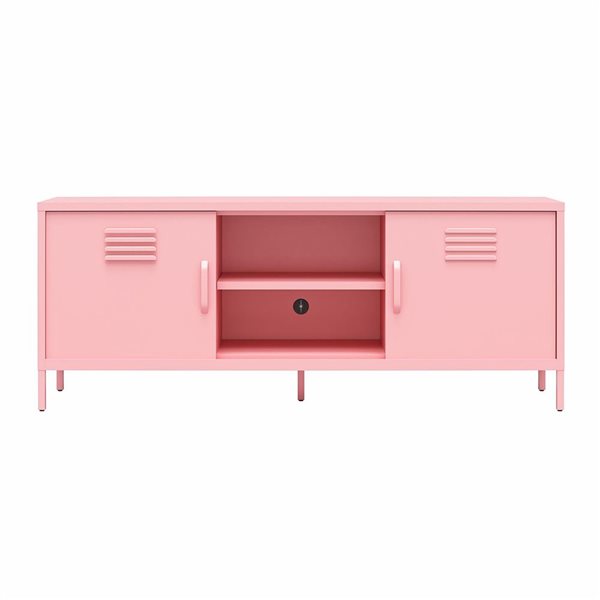 Novogratz Cache Metal Locker-Style TV Stand for Televisions up to 65-in ...