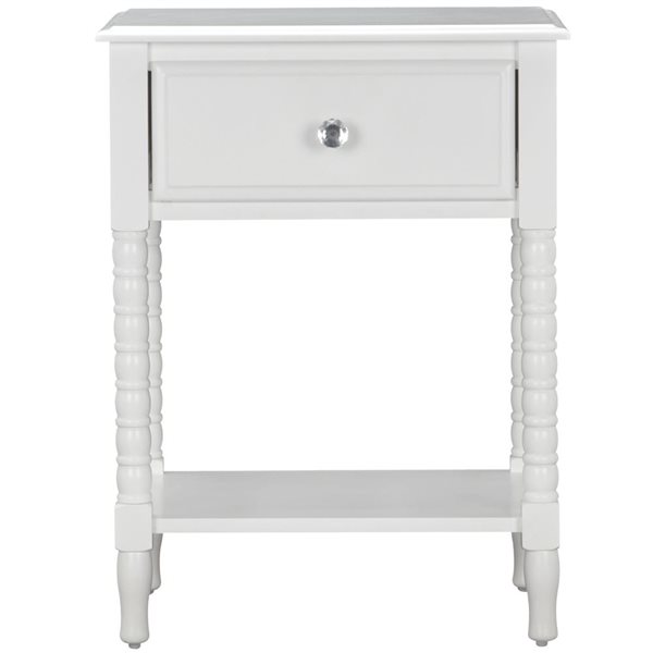 Table de nuit Rowan Valley Linden de Little Seeds, blanc 6832096COM | RONA