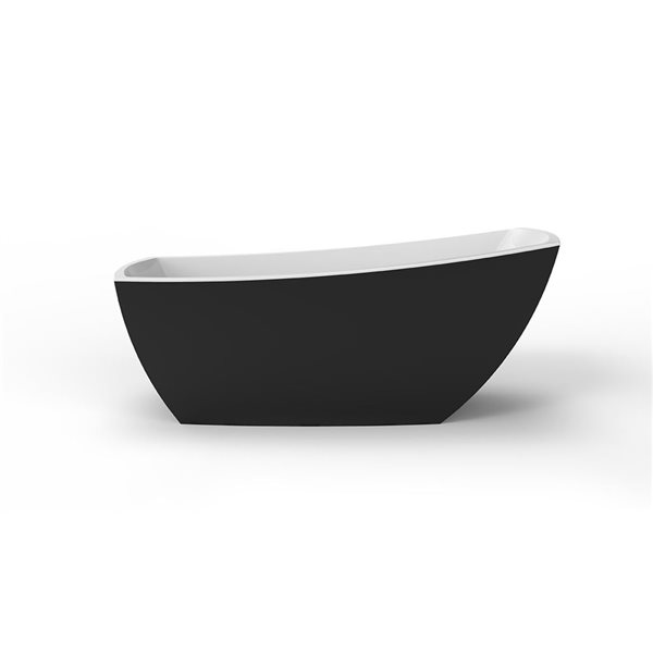 Baignoire autoportante rectangle Yori de A&E Bath and Shower 31 l. x 67 ...